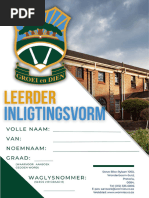 Bedankingsbrief Template | PDF