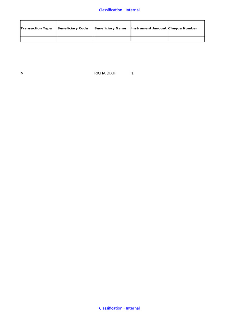 RBI Adaptor Reverse File Specifications | PDF | Cheque | Payments