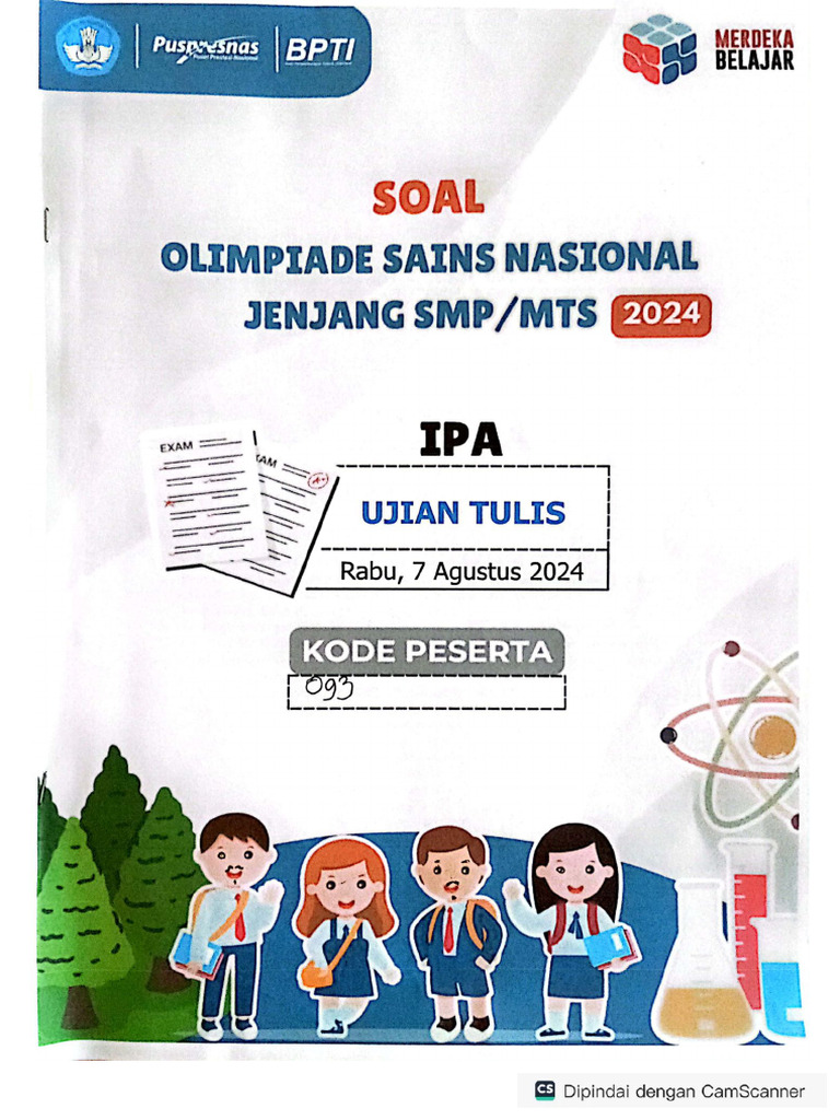 Soal Osn Ipa 2024 | PDF
