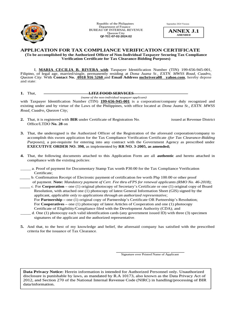 Annex J.1 | PDF | Government