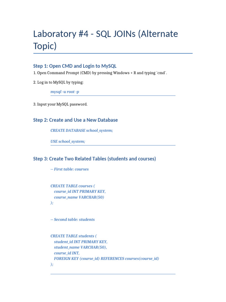 Laboratory_4_SQL_Joins_Alternate_Topic | PDF