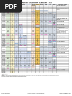 NTU Academic Calendar 2025-26 | PDF | Observances