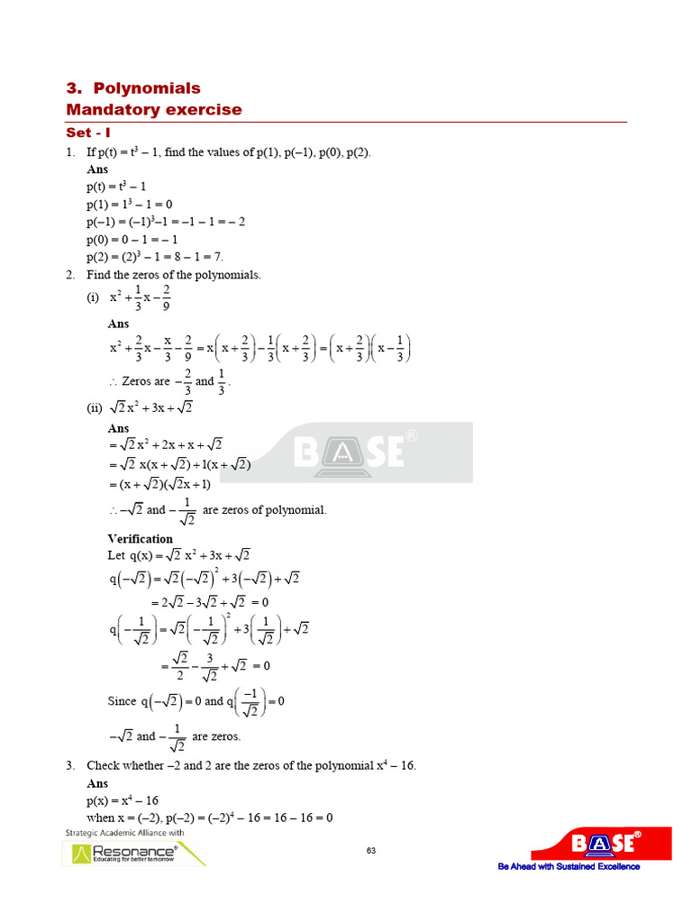 Ancment638817898134742013 | PDF | Division (Mathematics) | Factorization