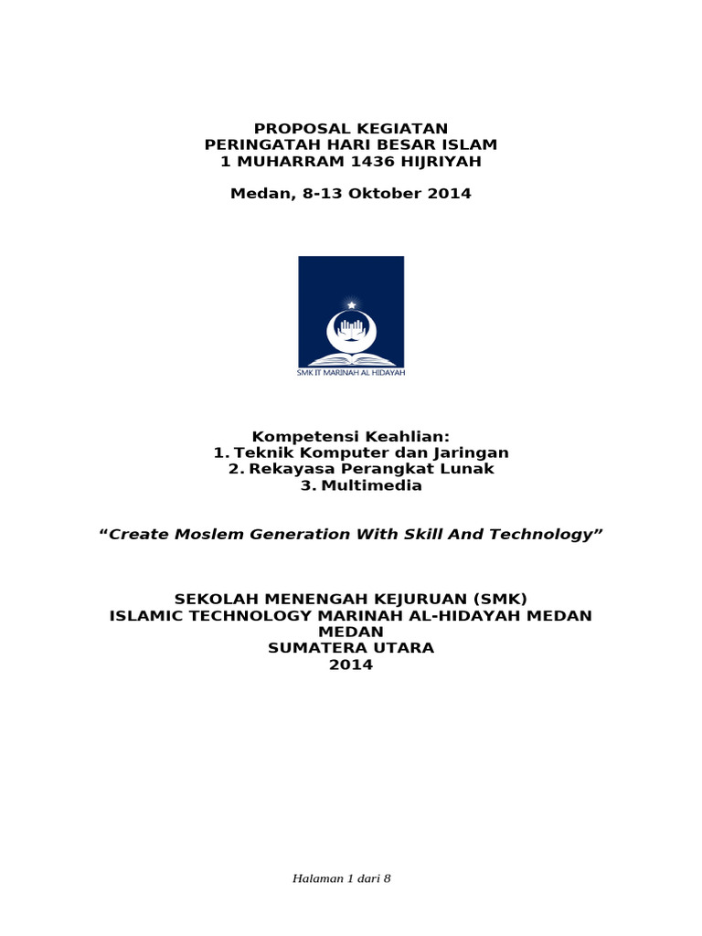 proposal-peringatan-1-muharram | PDF