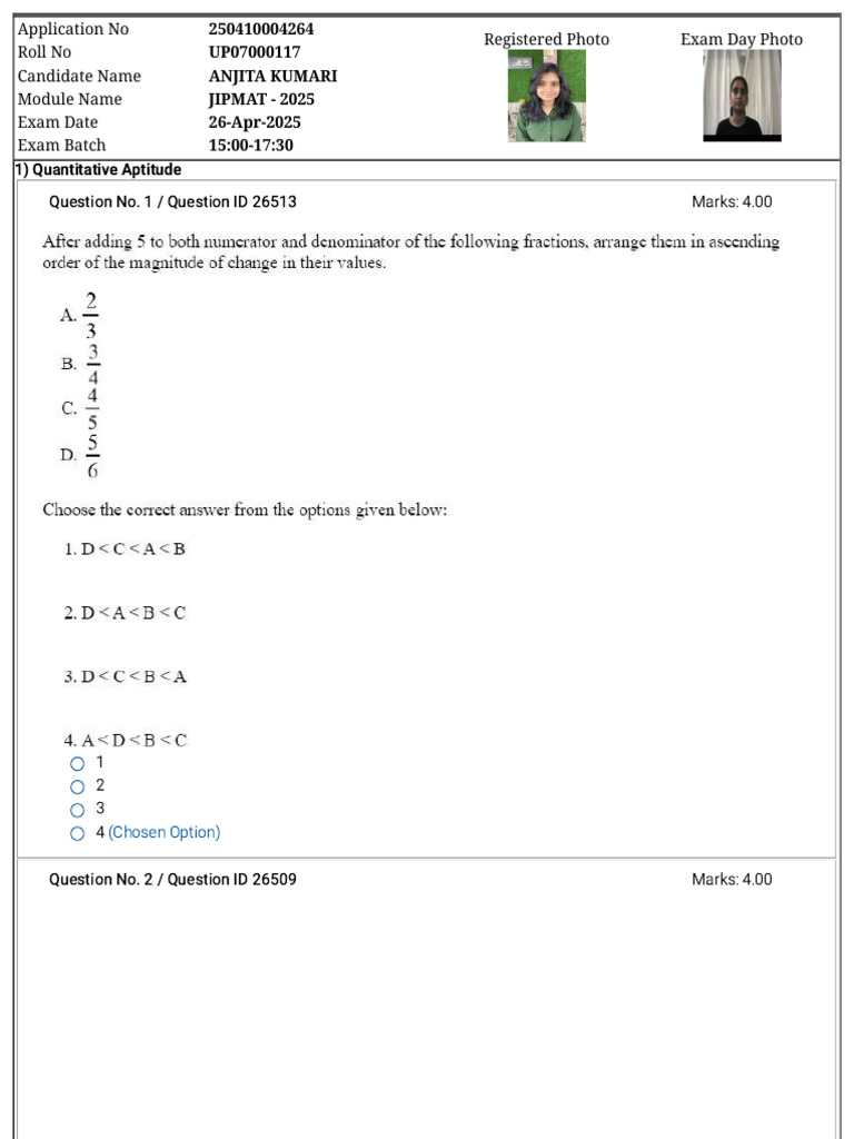 View Question Paper... | PDF | Tests | Evaluation Methods