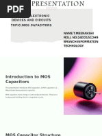 MOM, MIM, MOS Capacitors Explained | PDF | Mosfet | Field Effect Transistor