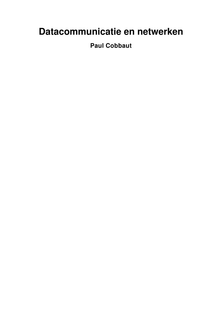 Data Net Pdf 