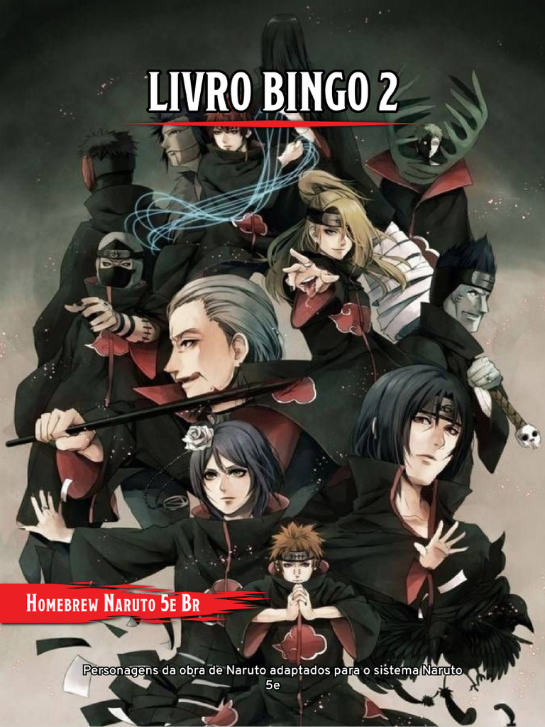 Naruto 5e Livro Bingo 2 - The Homebrewery | PDF