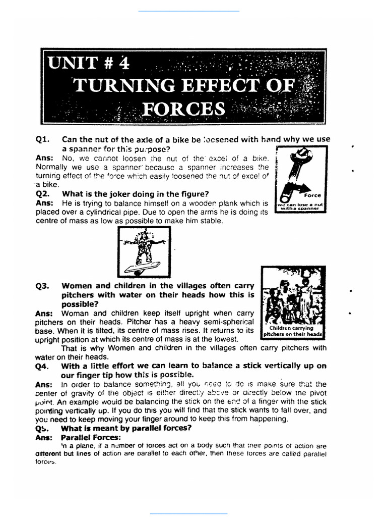 9th-Physics-Notes-Chapter-4-Turning-Effect-of-Forces-Notes-Eng-Medium ...