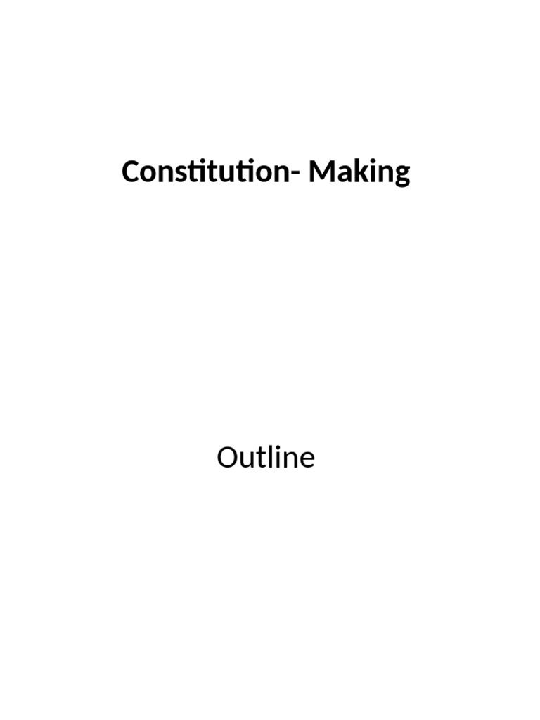 Constitutional Reform | PDF | Constitution | Constitutional Amendment