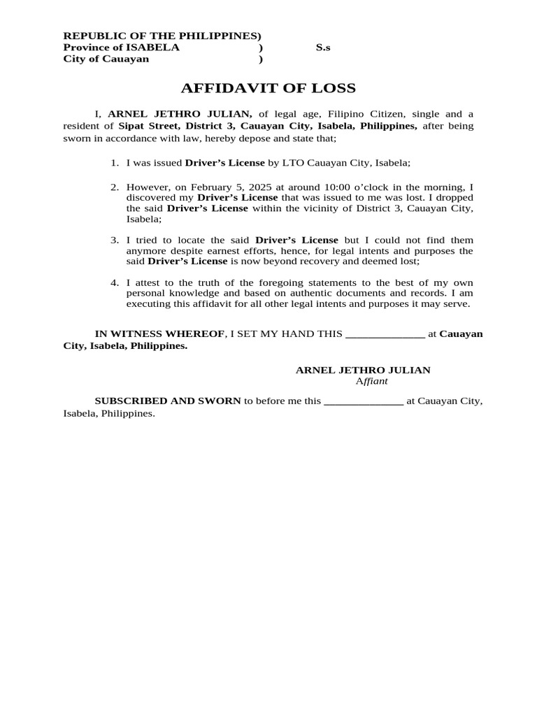 Arnel Jethro Julian | PDF