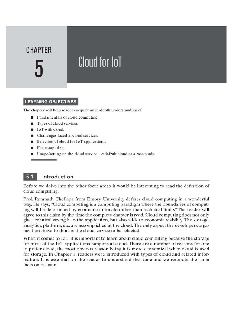 IoT Unit 4 Book | PDF