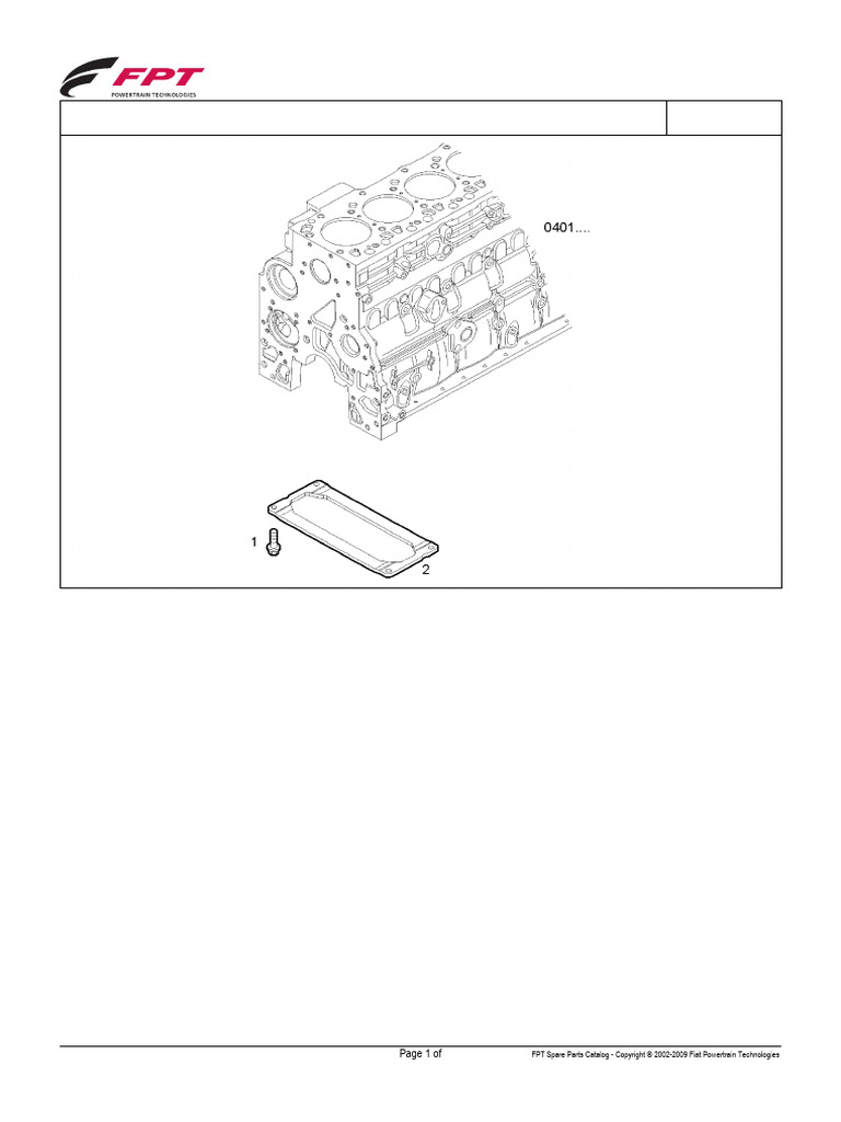 依维柯发动机缸体部分F4GE9684A*J60 | PDF