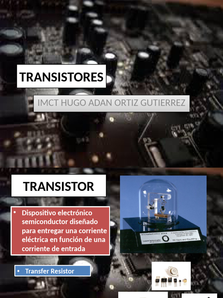 TRANSISTORES | PDF