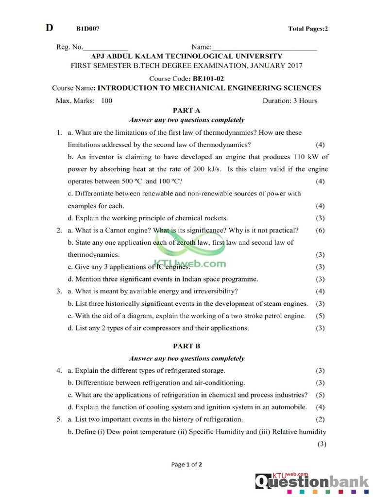 Introd Mech Jan - 17 | PDF