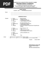 Contoh Format SPPD Perjalanan Dinas | PDF