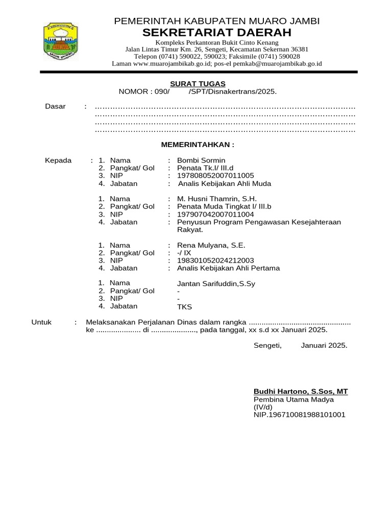 Format SPPD 2025 | PDF