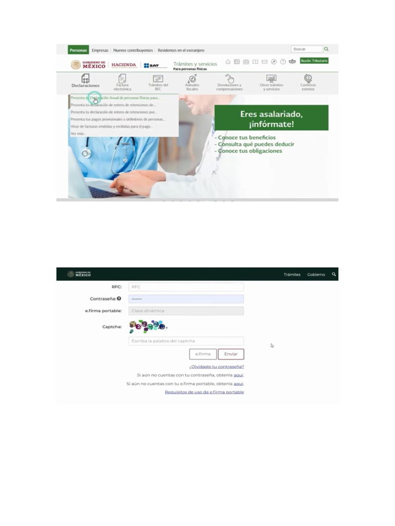 Declaracion Capturas | PDF