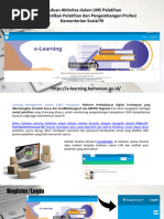 Panduan Penggunaan Web Elearning-Peserta Full | PDF