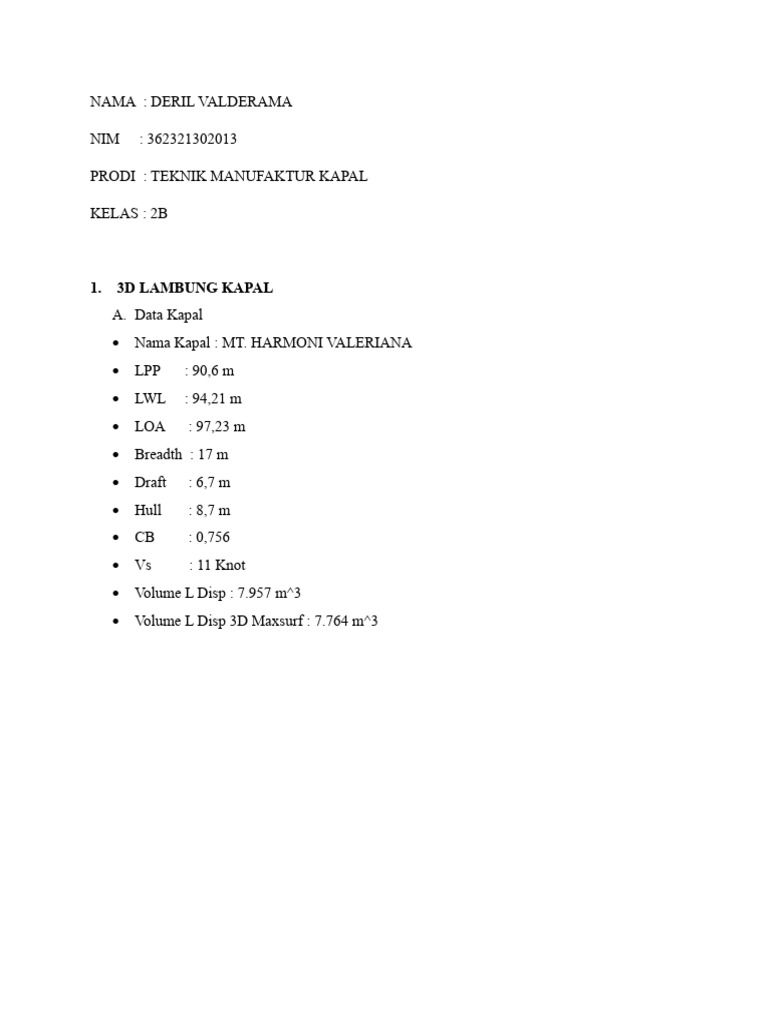 Deril Valderama Penggerak Kapal | PDF