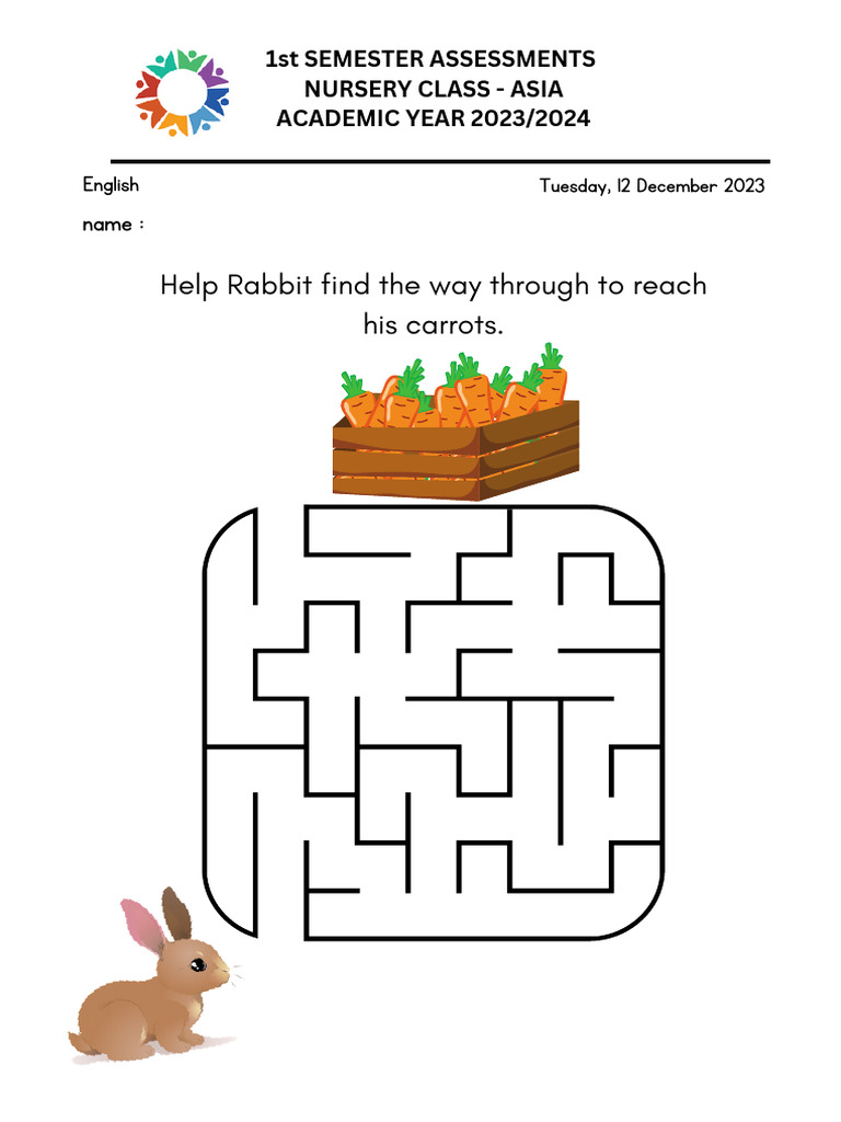 Simple Maze Assessment 1 | PDF