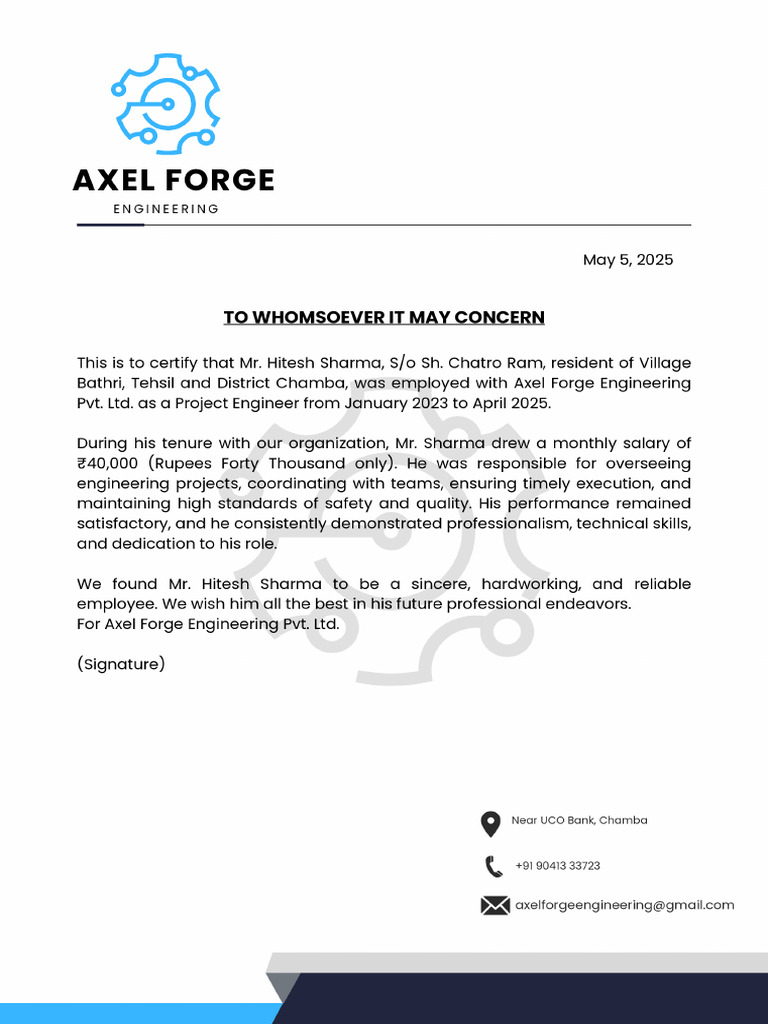 Axel Forge | PDF