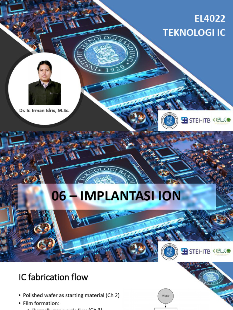 06 Implantasi Ion EL4022 | PDF | Ion Implantation | Semiconductor ...