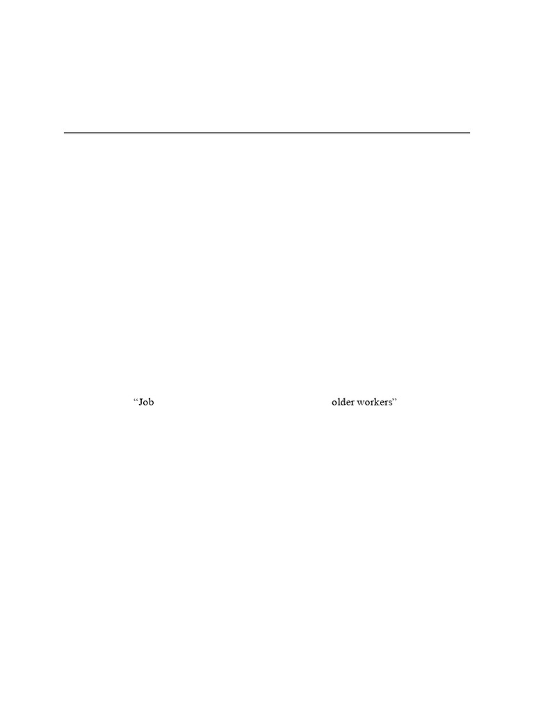 Discussion Statement Example | PDF | Employment | Motivational