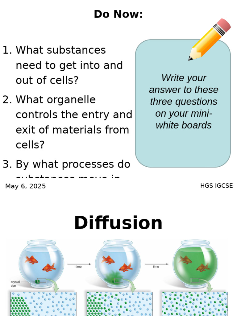 1.21 Diffusion and concentration (1) | PDF | Osmosis | Diffusion
