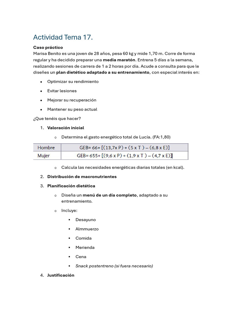 Actividad Tema 17 - 2 | PDF