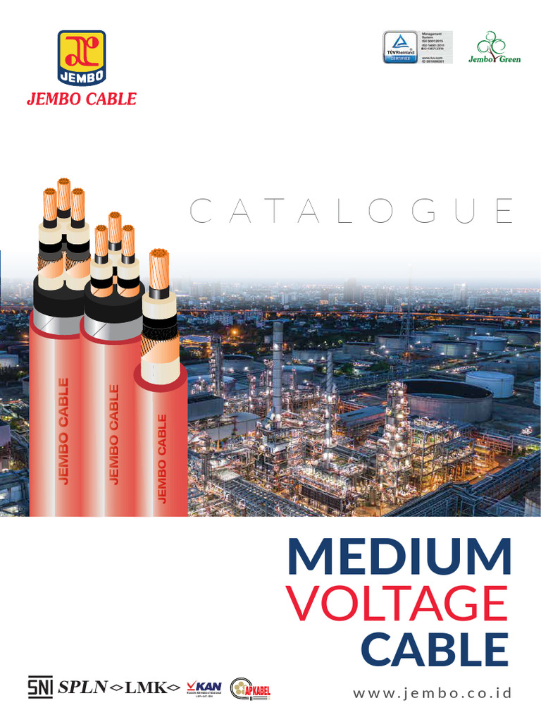 Medium Voltage Cable Catalog | PDF | Electrical Wiring | Insulator ...