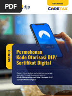 Buku Manual Coretax 2024 - Seri SPT Masa Unifikasi | PDF