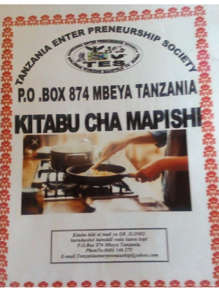 CHRISTOPHER .Kitabu Cha Mapishi | PDF