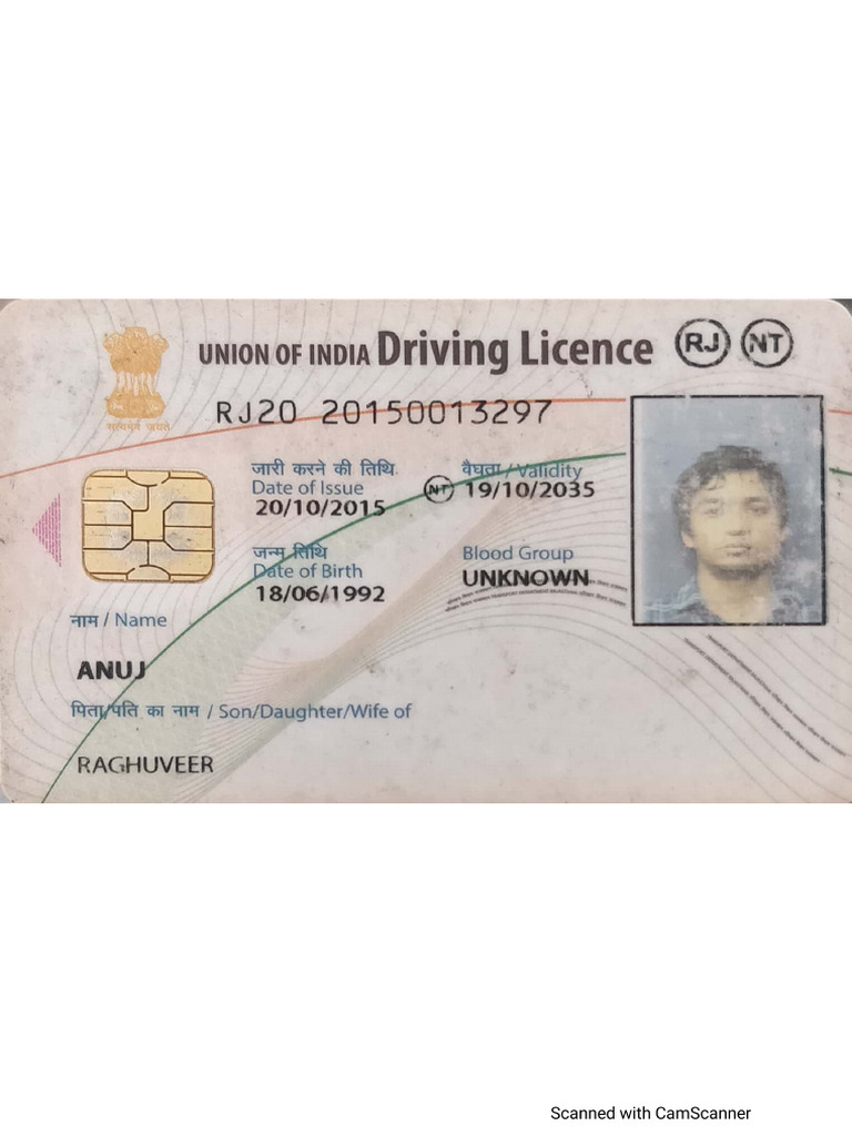 Driving Licence | PDF