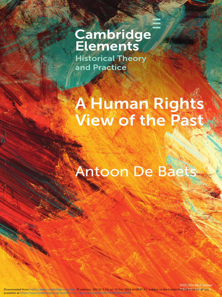 A human rights view of the past | PDF | Human Rights | International Law