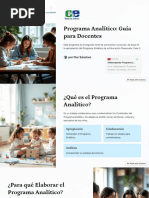 Programa Analitico Sieb | PDF