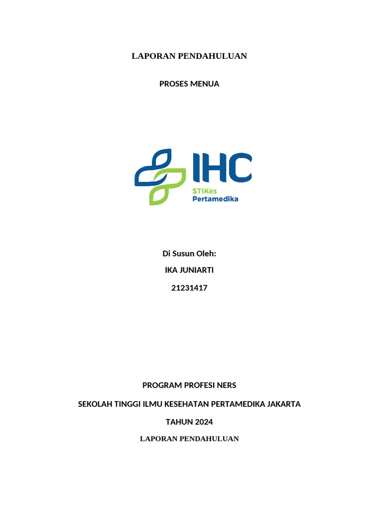 LP Proses Menua | PDF