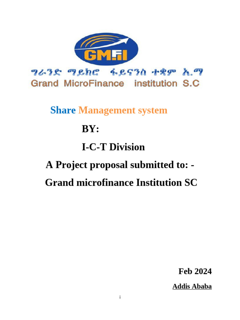 Share Management System Proposal | PDF | Php | Object Oriented Programming