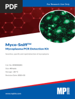 Mycostrip Tds 50 100 | PDF | Cell Culture | Mycoplasma