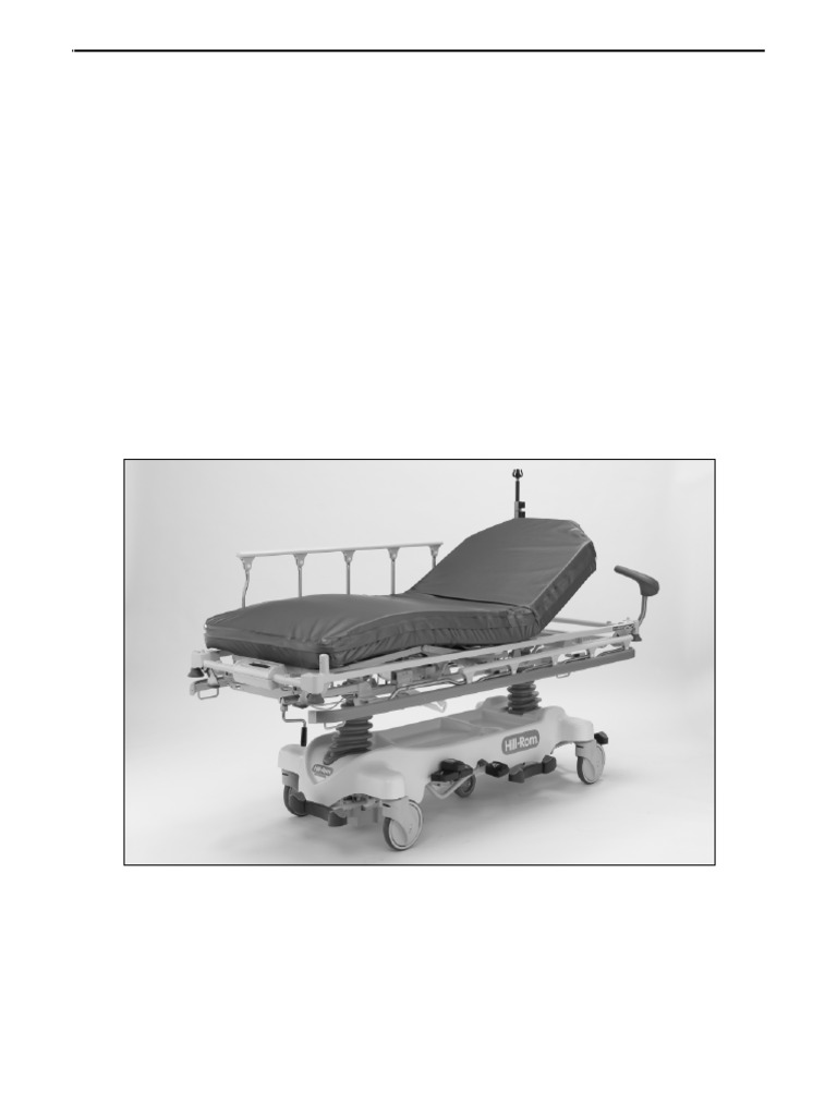 Patient Strecher - Hil Rom | PDF | Weight | Pound (Mass)