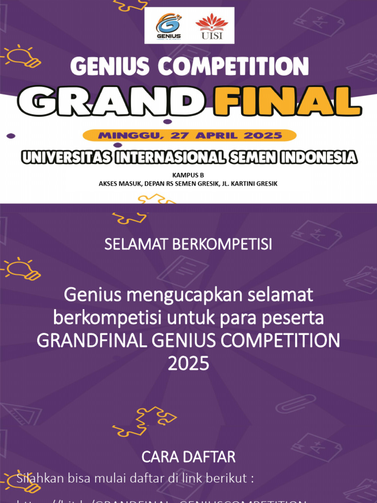 JUKNIS GRANDFINAL 2025 | PDF