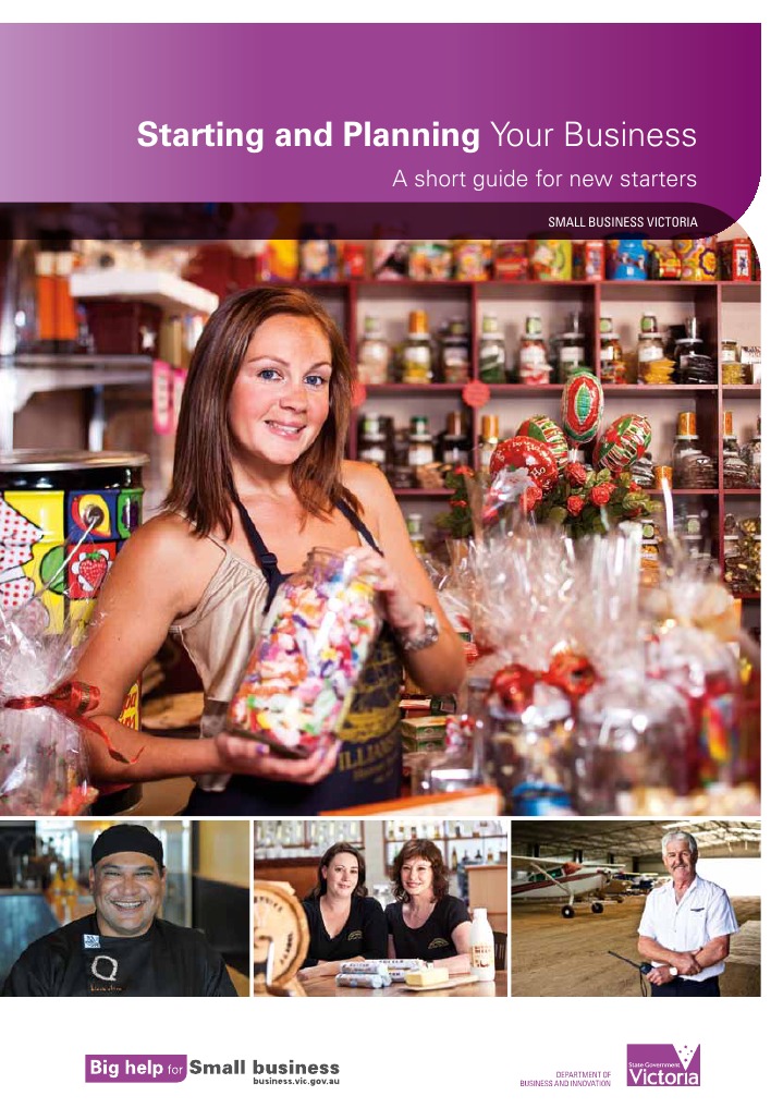 Starting and Planning Your Business: A Short Guide For New Starters | PDF