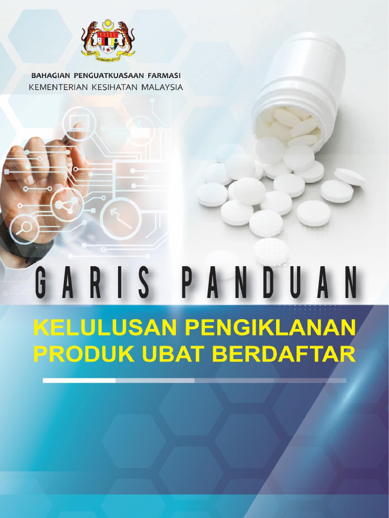 Garis Panduan Kelulusan Pengiklanan Produk Ubat Berdaftar | PDF
