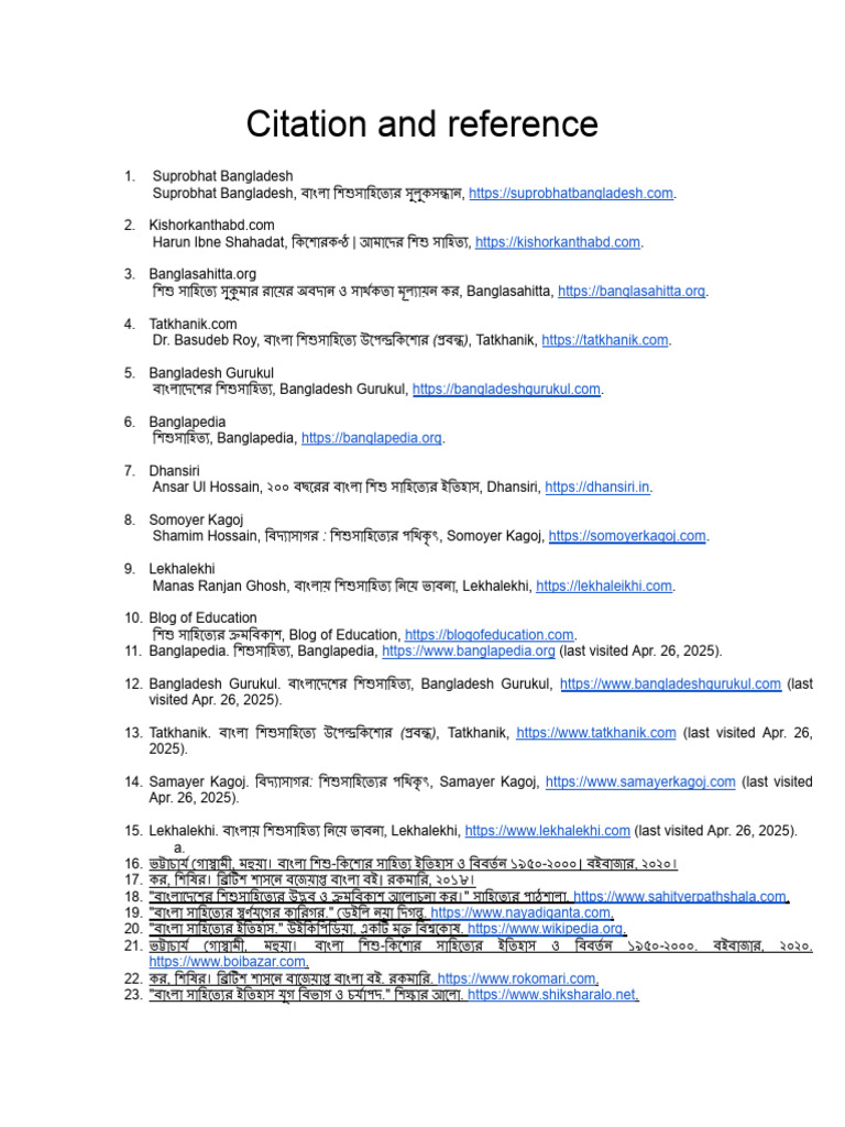 Citation and Reference | PDF