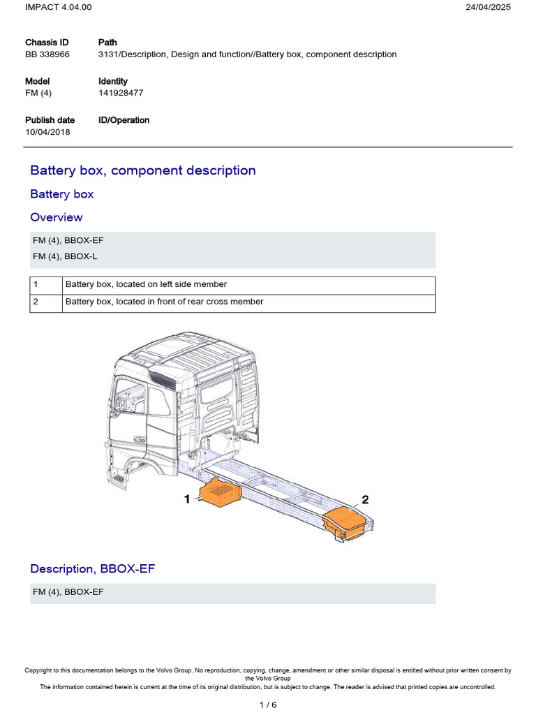Battery Box, Component Description | PDF | Electrical Components ...