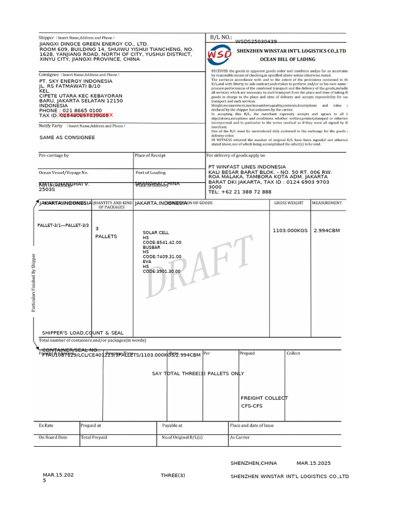 WSDS25030439 HBL R | PDF