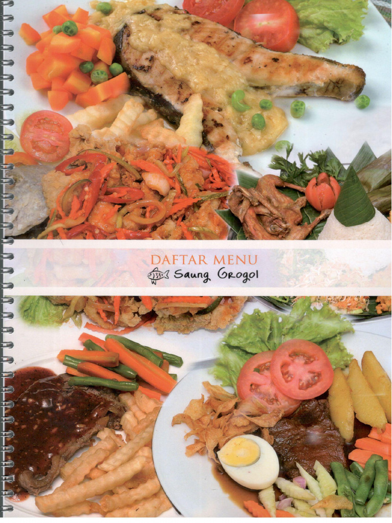 Menu Saung Grogol-1 | PDF