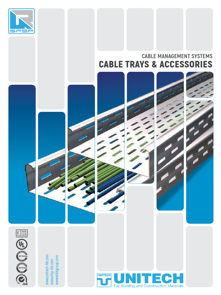 Unitech Cable Tray Solutions Catalogue | PDF | Quality (Business) | Safety