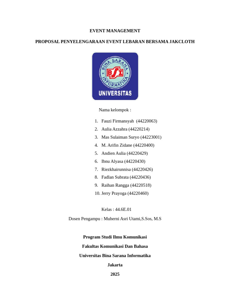 Event Management | PDF