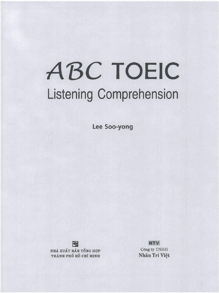 ABC Toeic Listening | PDF